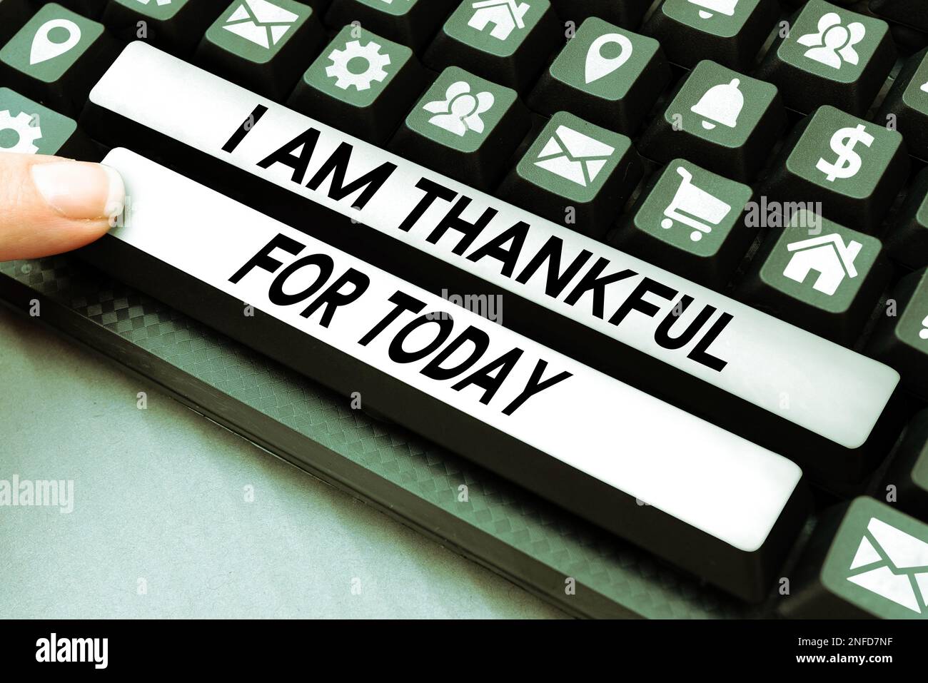 Handwriting text I Am Thankful For Today, Word Written on Grateful ...