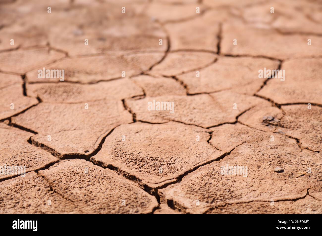 Dried mud ground - dry riverbed background. Drought in Morocco Stock ...