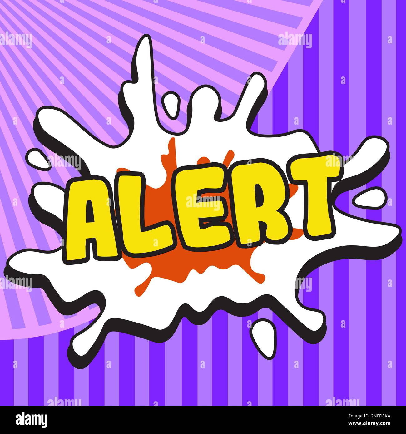 Hand writing sign Alert, Business overview An announcement Signal ...