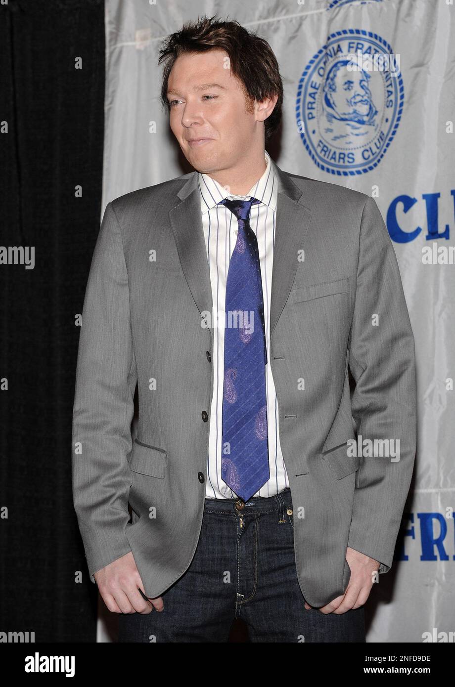 Singer Clay Aiken attends the Friars Club Roast of 'Today Show' host ...