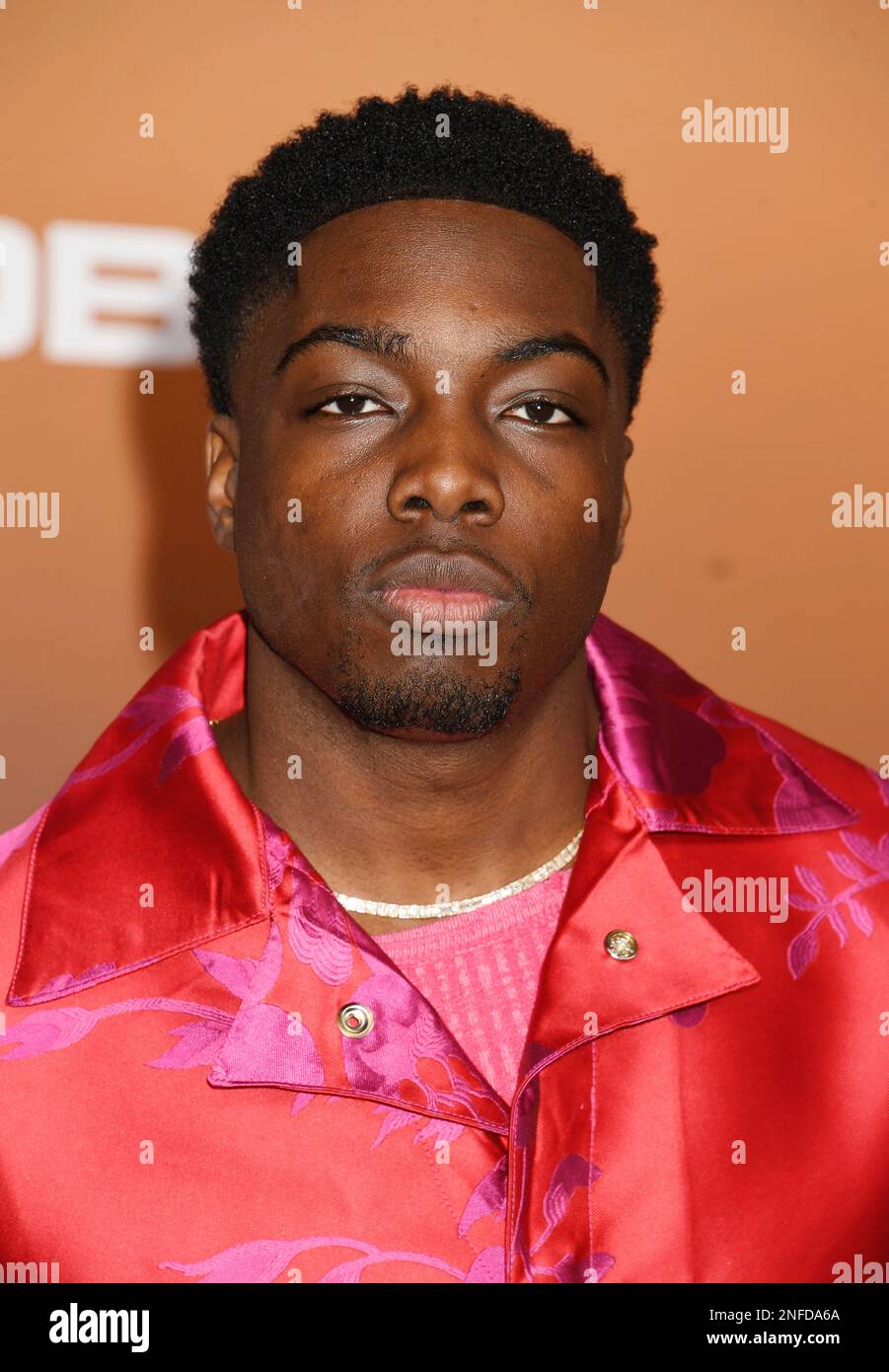 LOS ANGELES, CALIFORNIA - FEBRUARY 16: Deion Smith attends the Los ...