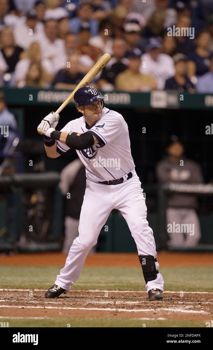 Tampa Bay Rays' Evan Longoria up at bat during the second American ...