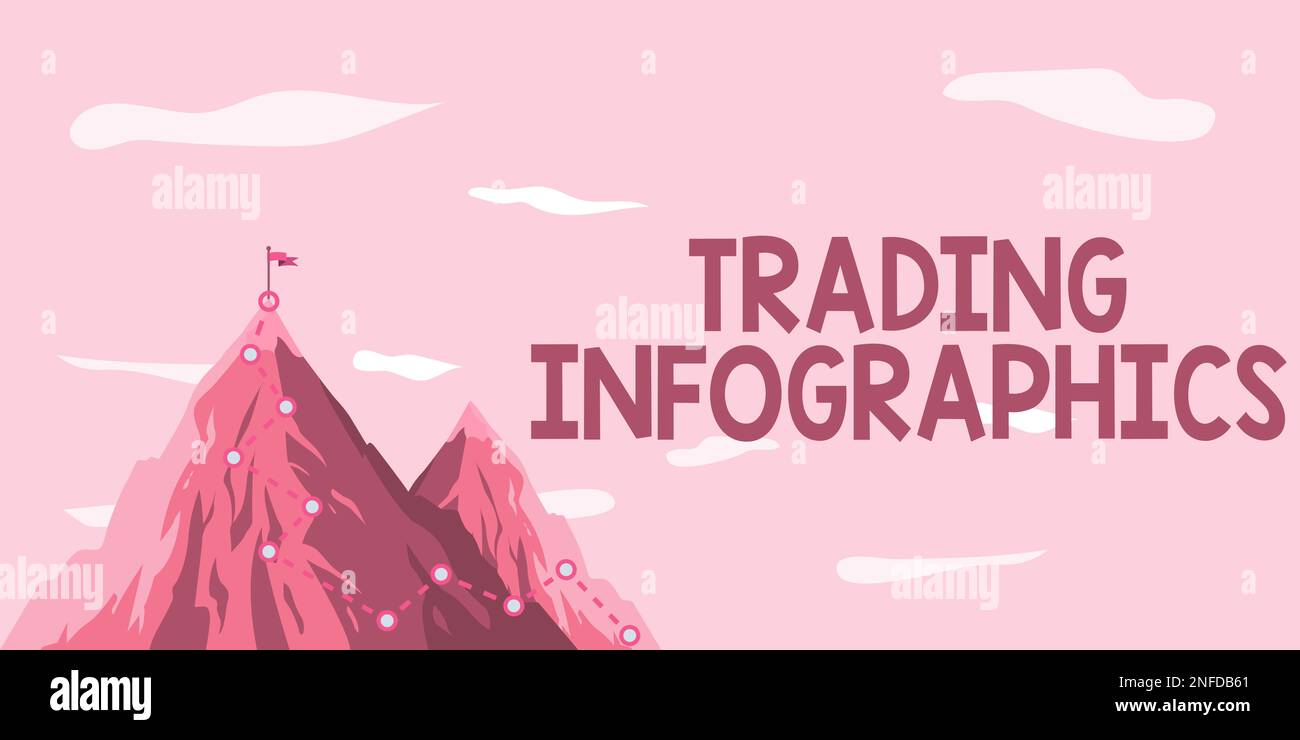 Conceptual caption Trading Infographics, Concept meaning visual ...