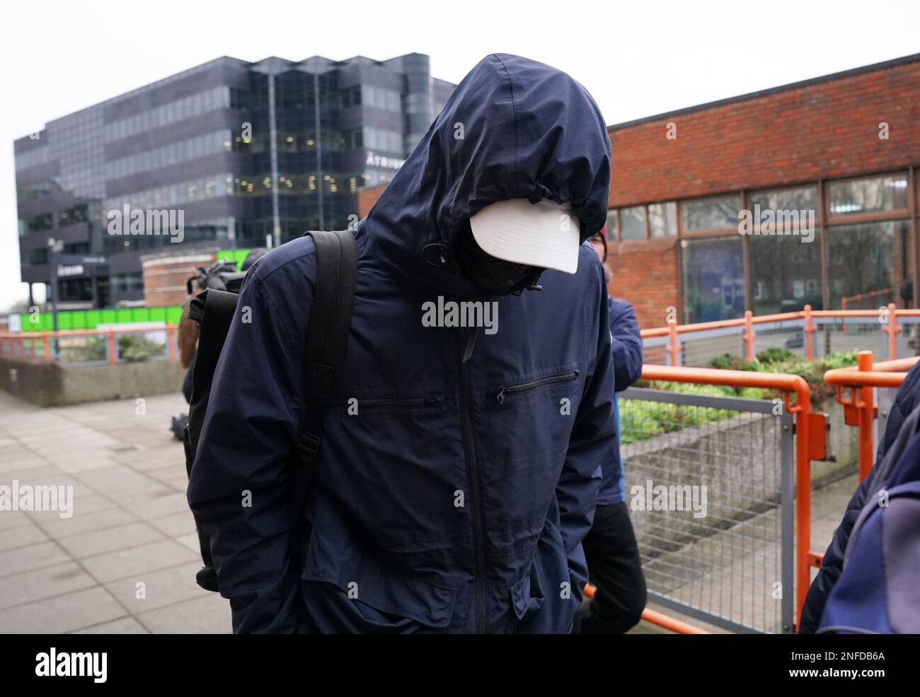 Joseph Watts arrives at Uxbridge Magistrates' Court, west London, where ...