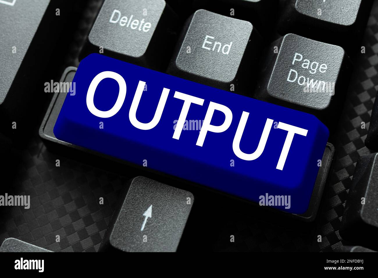 Inspiration showing sign Output, Business idea the final result of ...