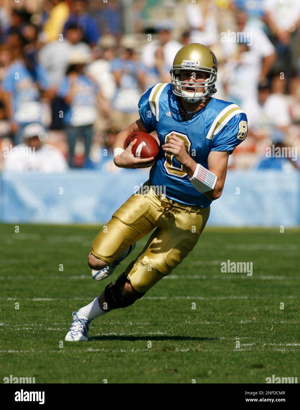 UCLA quarterback Kevin Craft runs the ball against Stanford during the ...