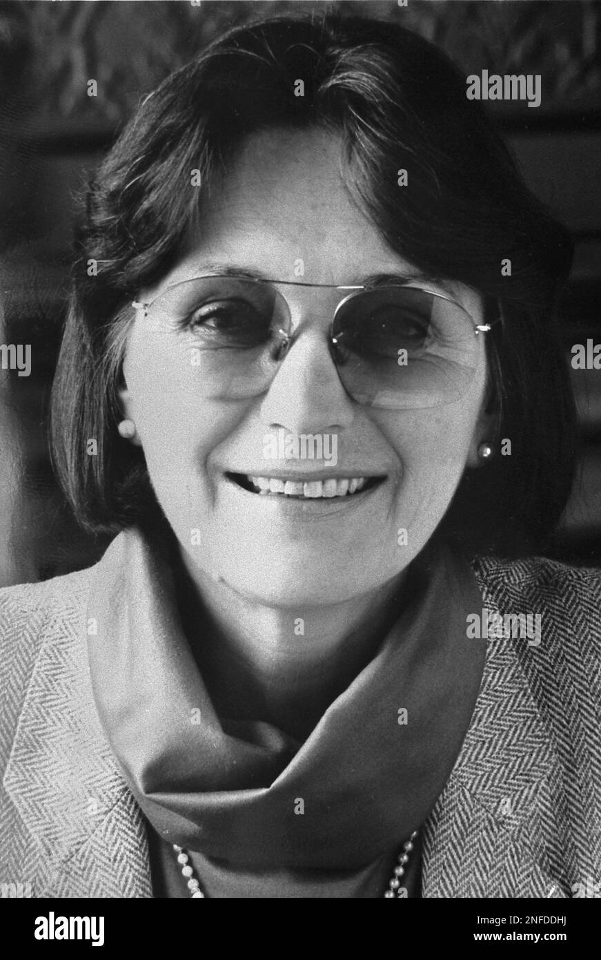 Portrait of Christine Maring, health senator of Hamburg, West Germany, pictured in Hamburg June ...