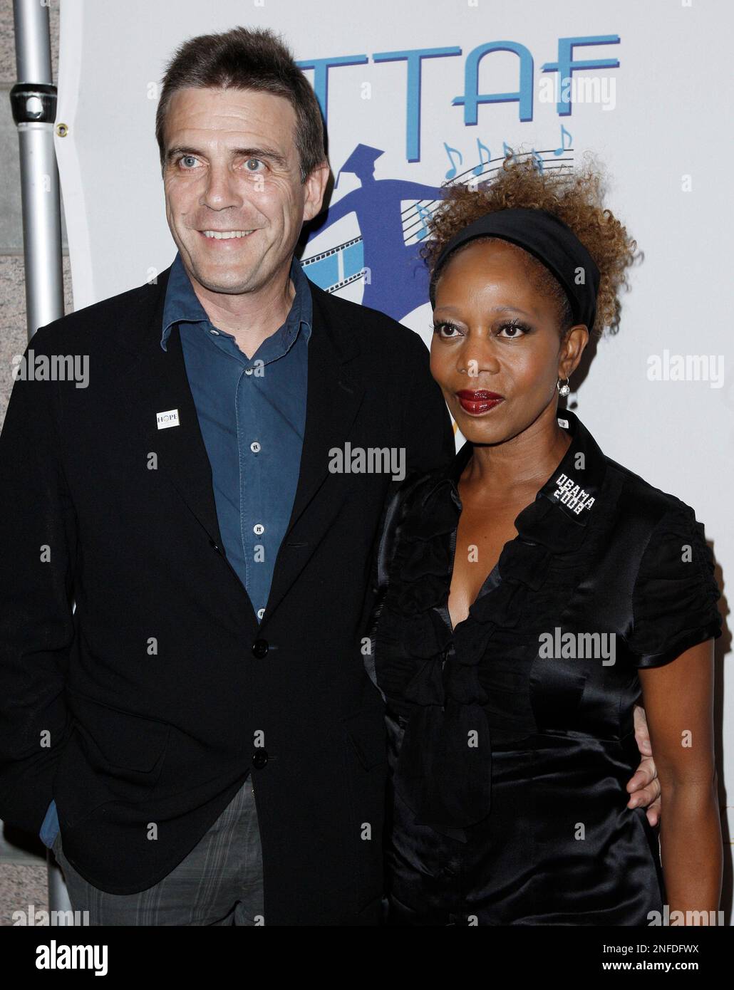 Roderick Spencer, left, and Alfre Woodard arrive at the The Dream ...