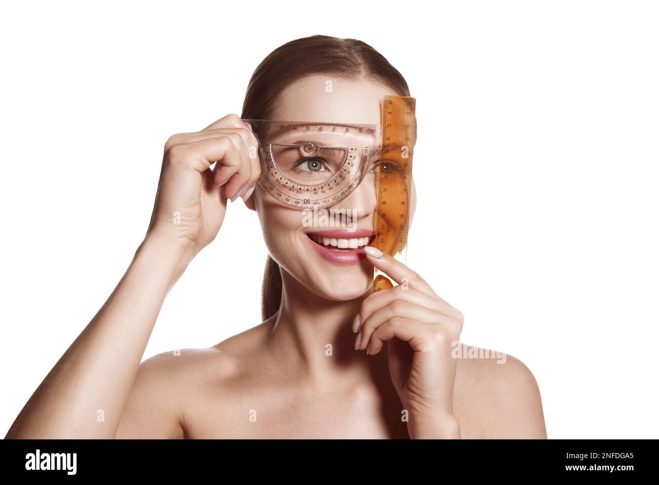 Making beauty, modifying face to make non-surgical or surgical ...