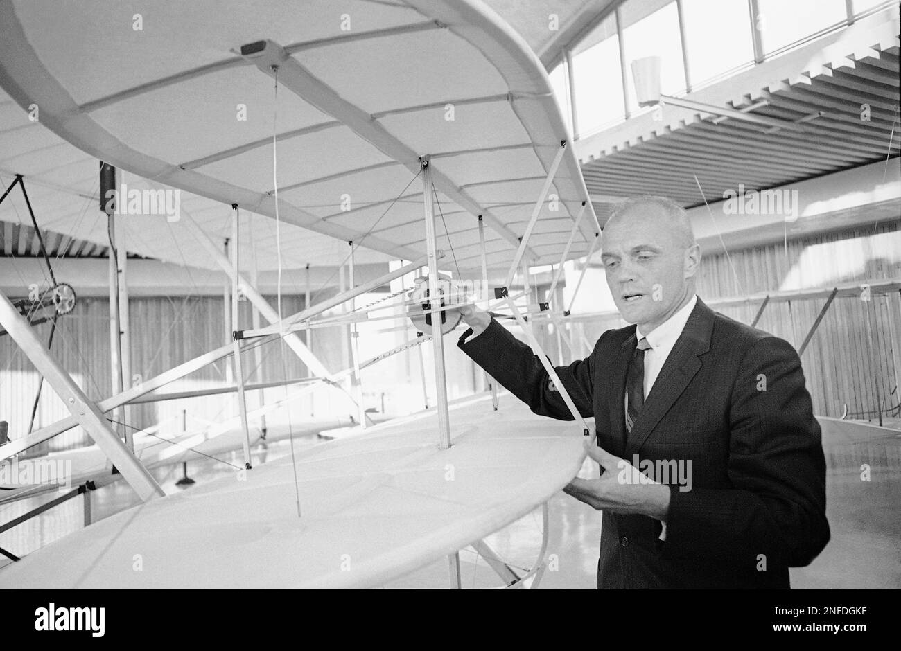 "Boy, they really flew by wire," Astronaut John Glenn quipped as he ...