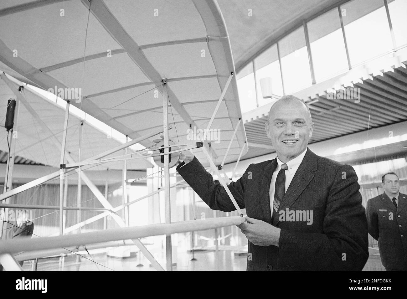 "Boy, they really flew by wire," Astronaut John Glenn quipped as he ...