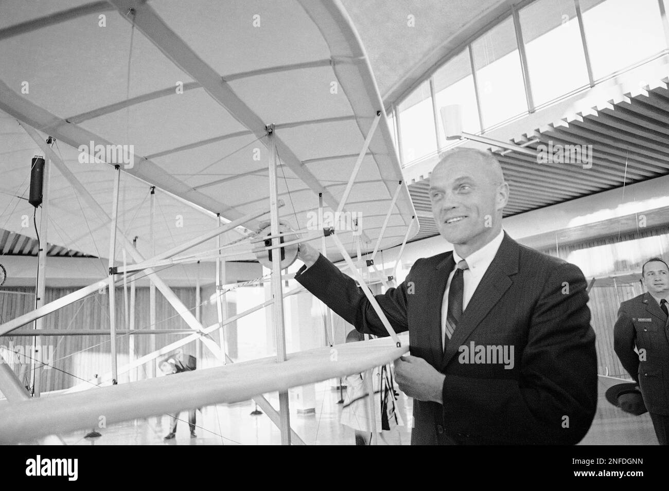 "Boy, they really flew by wire," Astronaut John Glenn quipped as he ...