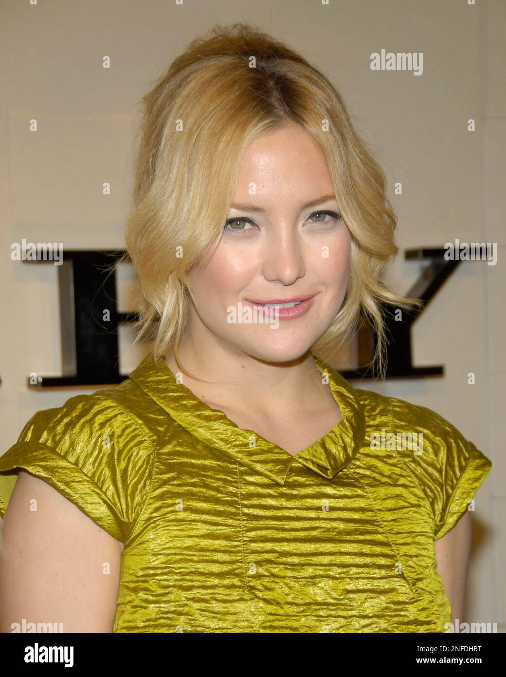 Actress Kate Hudson poses on the press line at the reopening ...