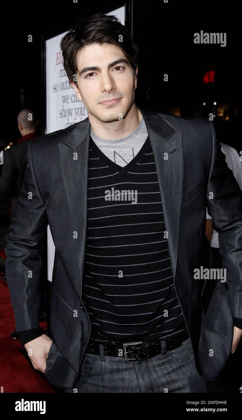Brandon Routh arrives at the premiere of "Zach and Miri Make A Porno ...