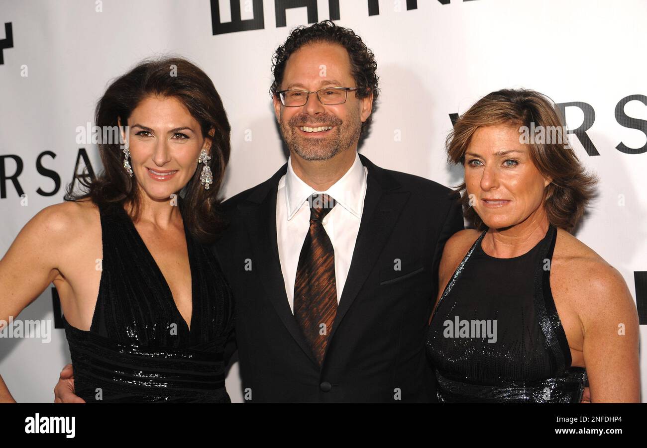 From left, gala co-chair Allison Kanders, Whitney Museum director Adam ...