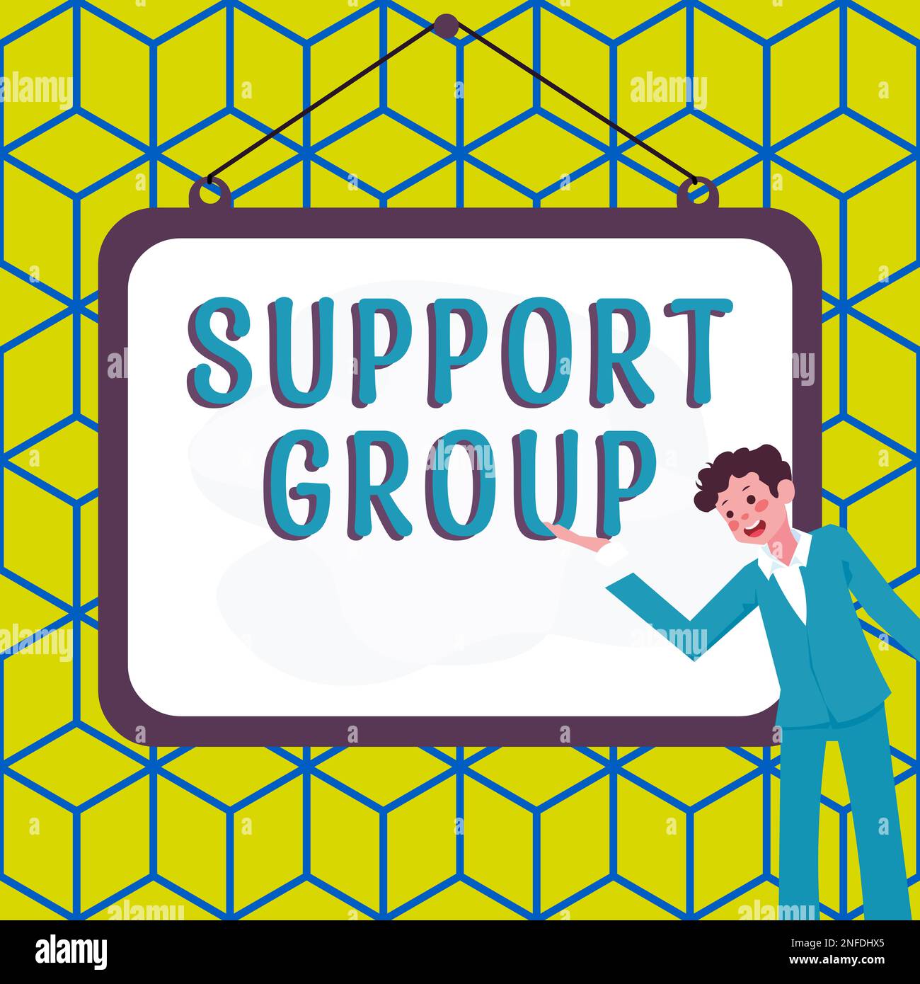 Inspiration showing sign Support Group, Concept meaning number of ...