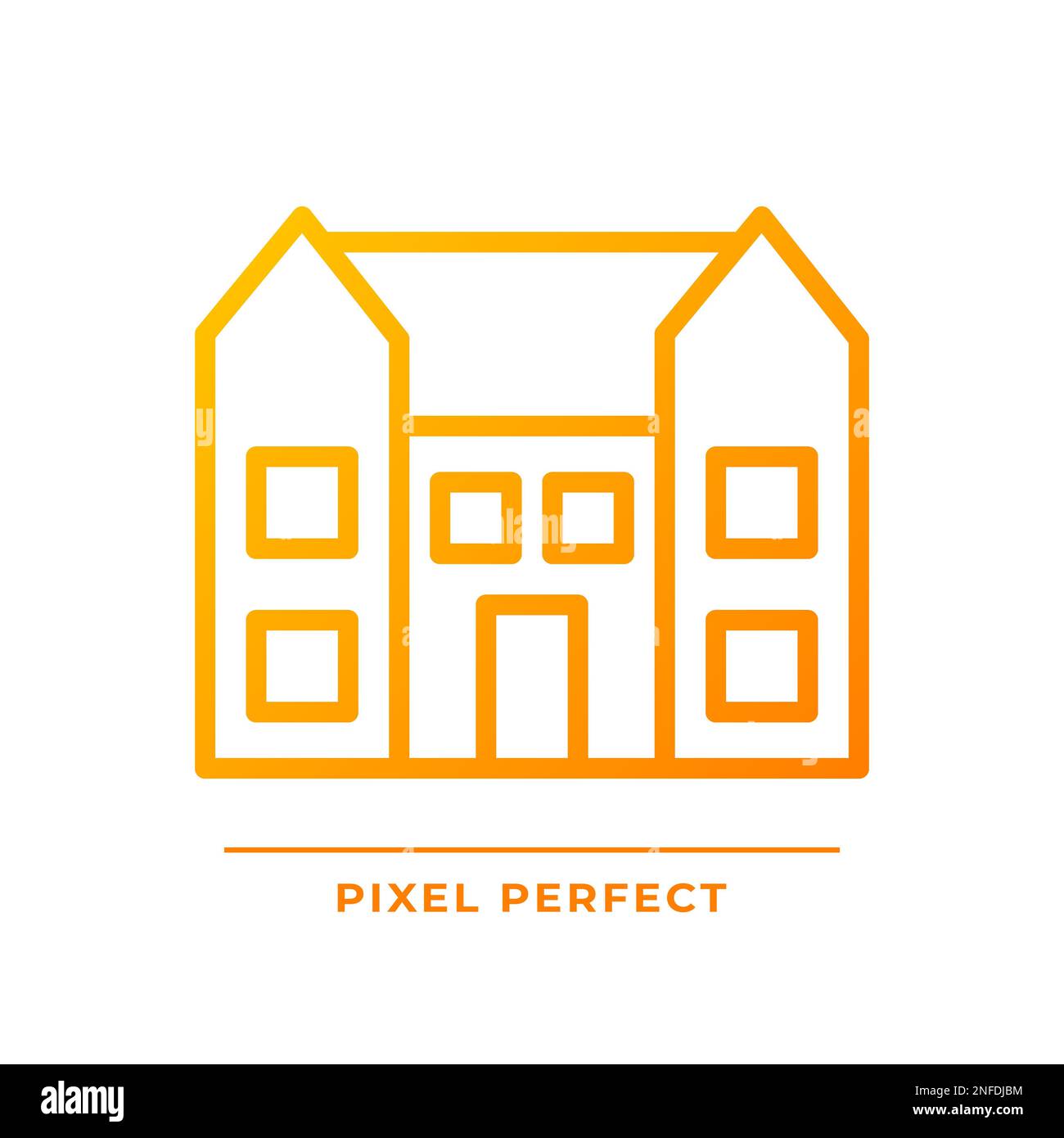 Mansion drawing Cut Out Stock Images & Pictures - Alamy