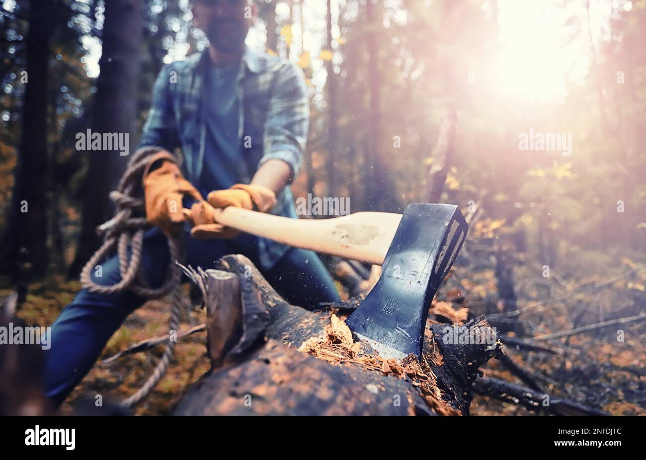 Rope ax helmet hi-res stock photography and images - Alamy