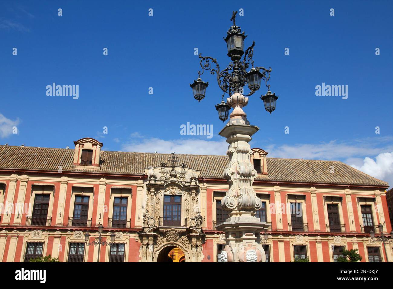 Archbishop's Palace (Palacio Arzobispal). Historical heritage monument ...