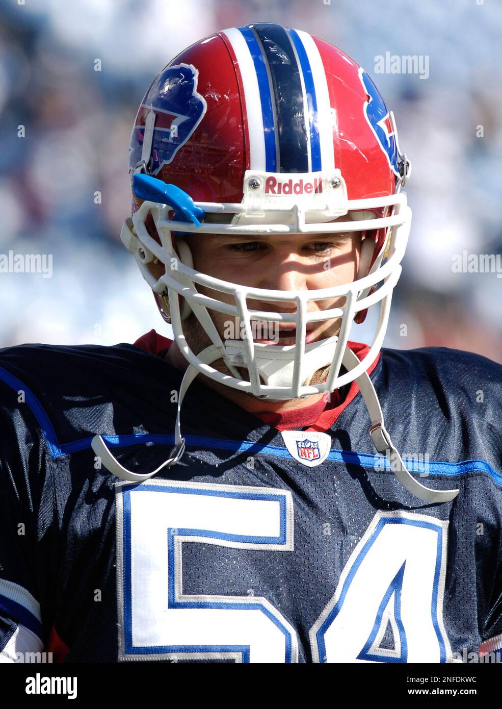 Buffalo Bills' Blake Costanzo before the NFL football game at Ralph ...