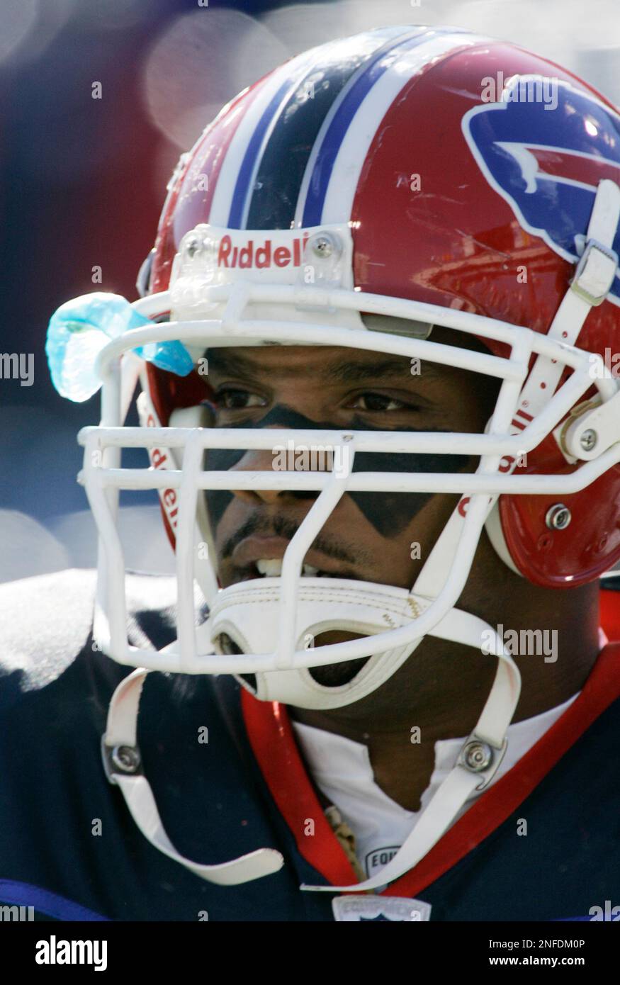 Buffalo Bills' Robert Royal before the NFL football game at Ralph ...