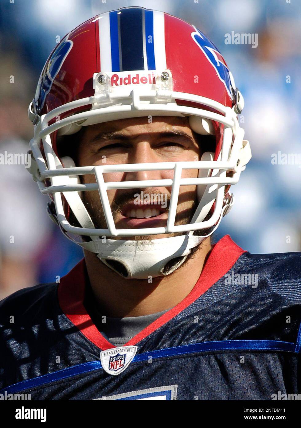 Buffalo Bills' J. P. Losman before the NFL football game at Ralph ...