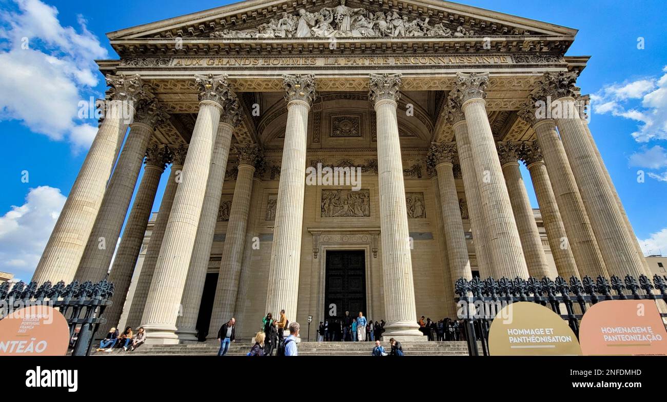 Pantheon Paris. Paris, France Stock Photo - Alamy