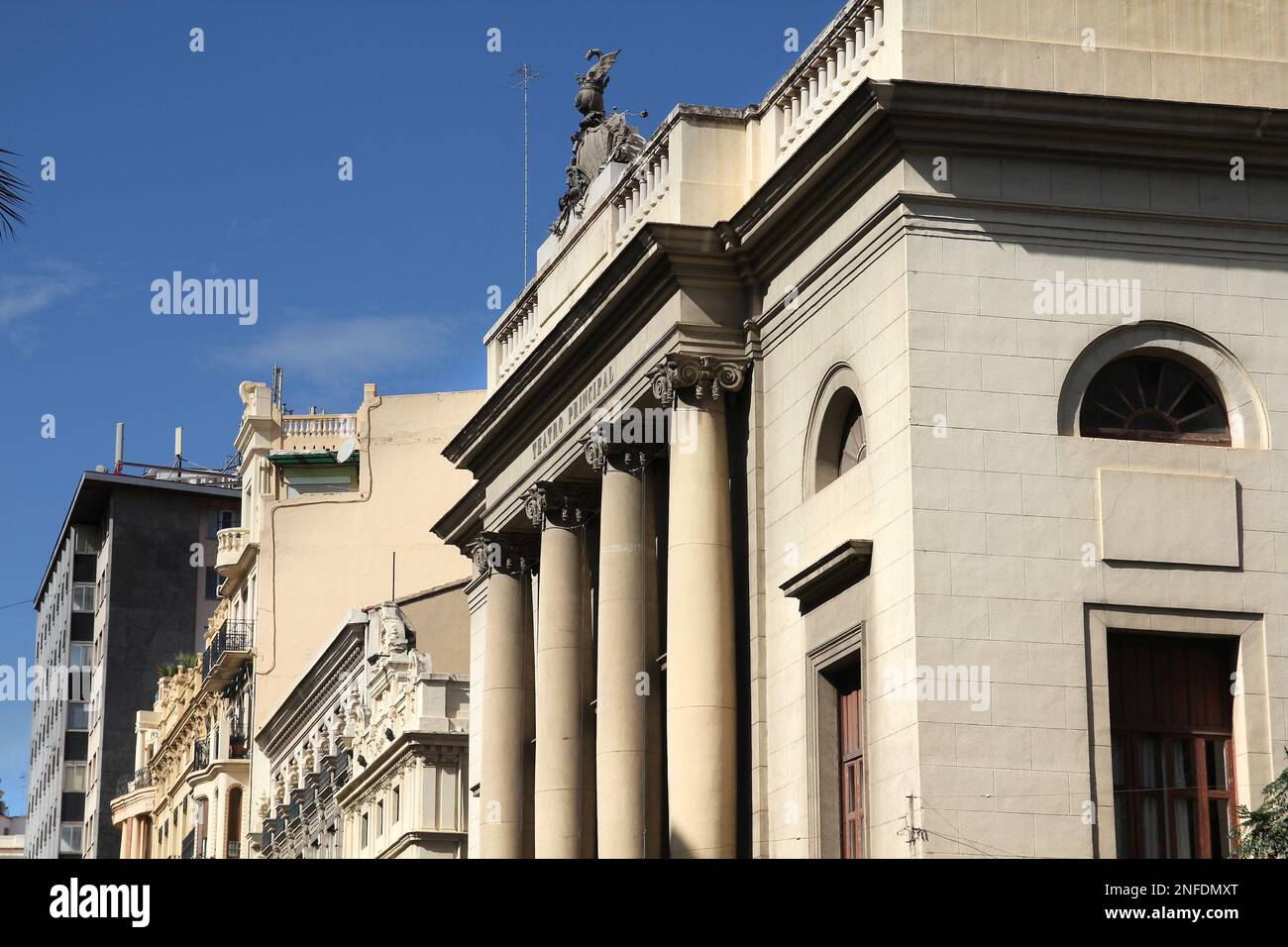 Teatro Principal, cultural institution in Valencia, Spain. Stage ...