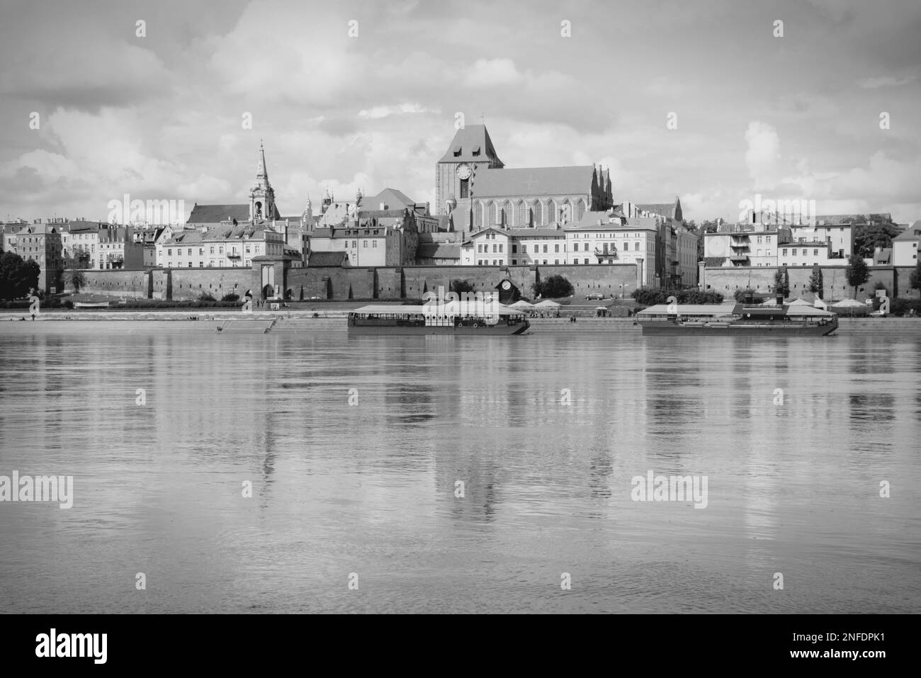 Torun poland world heritage site Black and White Stock Photos & Images ...