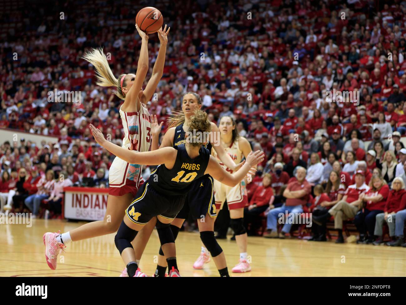 Bloomington, United States. 16th Feb, 2023. Indiana Hoosiers guard ...
