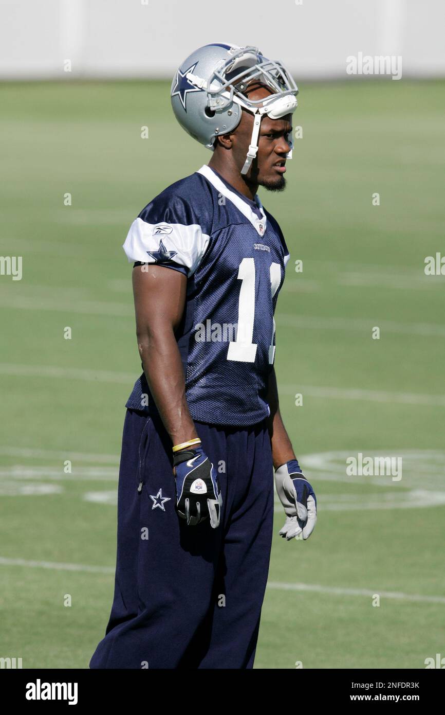 Dallas Cowboys newly acquired wide receiver Roy Williams (11) during ...