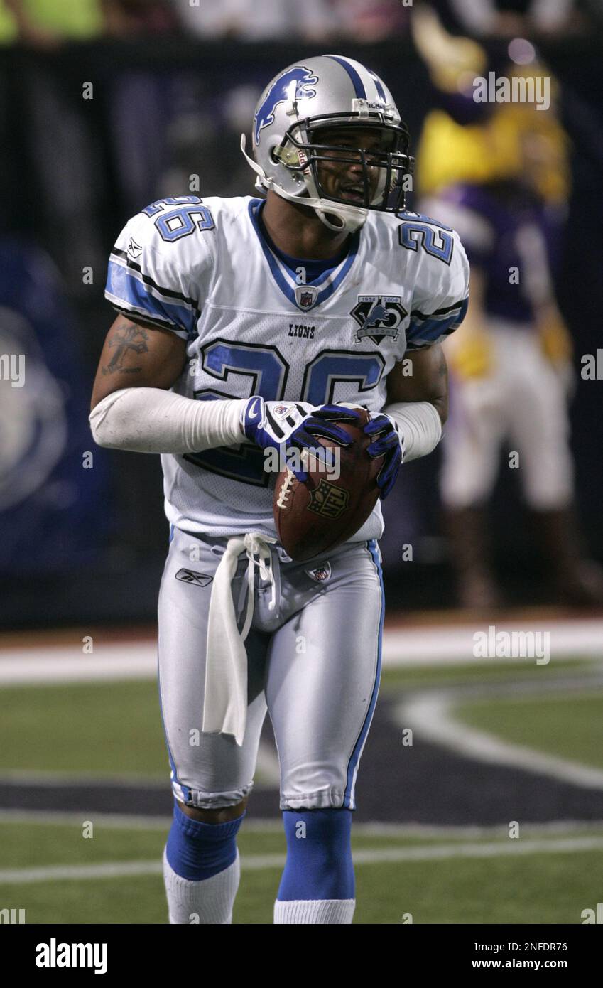 Detroit Lions' Dwight Smith in an NFL football game against the ...