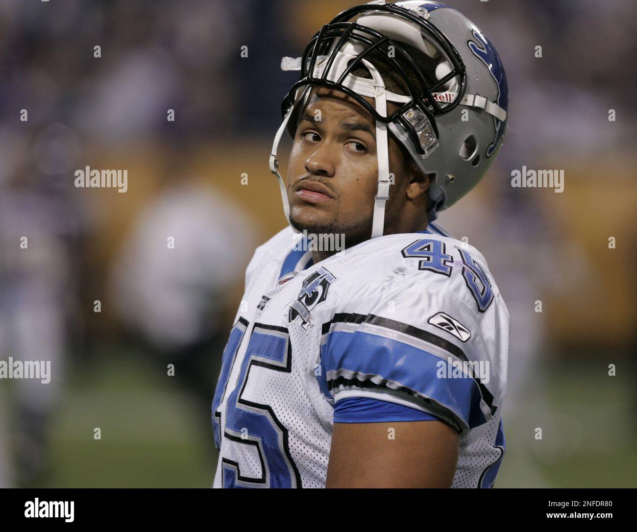 Detroit Lions' Jerome Felton in an NFL football game against the ...