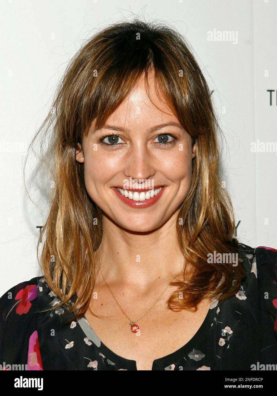 Alexie Gilmore attends the Cinema Society screening of "Blindness ...