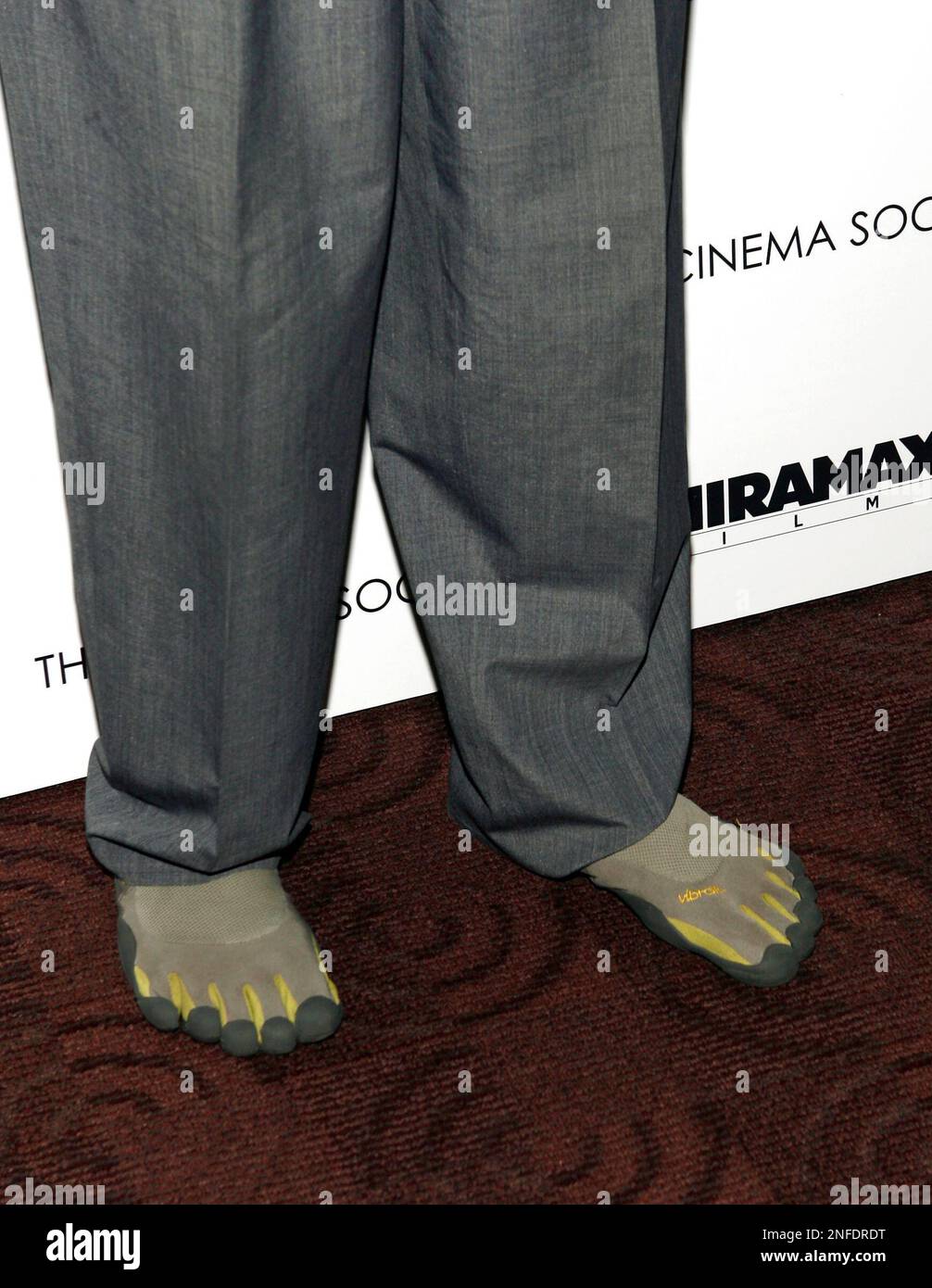 A closeup of the shoes of actor Danny Glover as he attends the Cinema ...