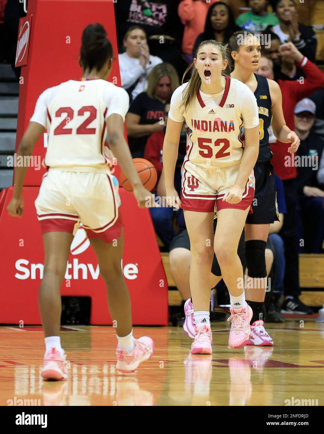 Bloomington, United States. 16th Feb, 2023. Indiana Hoosiers forward ...