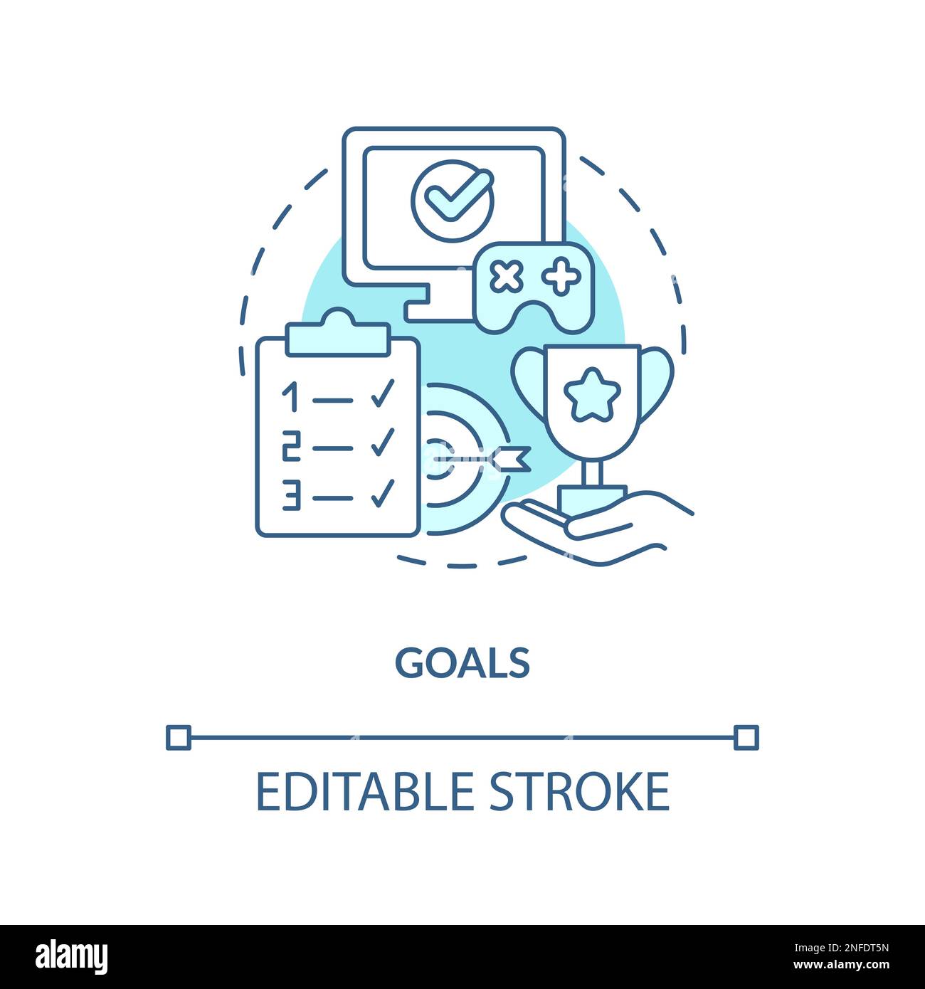 Goals turquoise concept icon Stock Vector Image & Art - Alamy Goals turquoise concept icon Stock Vector Image & Art - Alamy