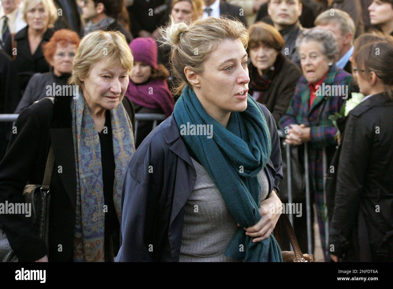 Marisa Borini, left, mother of French first lady Carla Bruni-Sarkozy ...