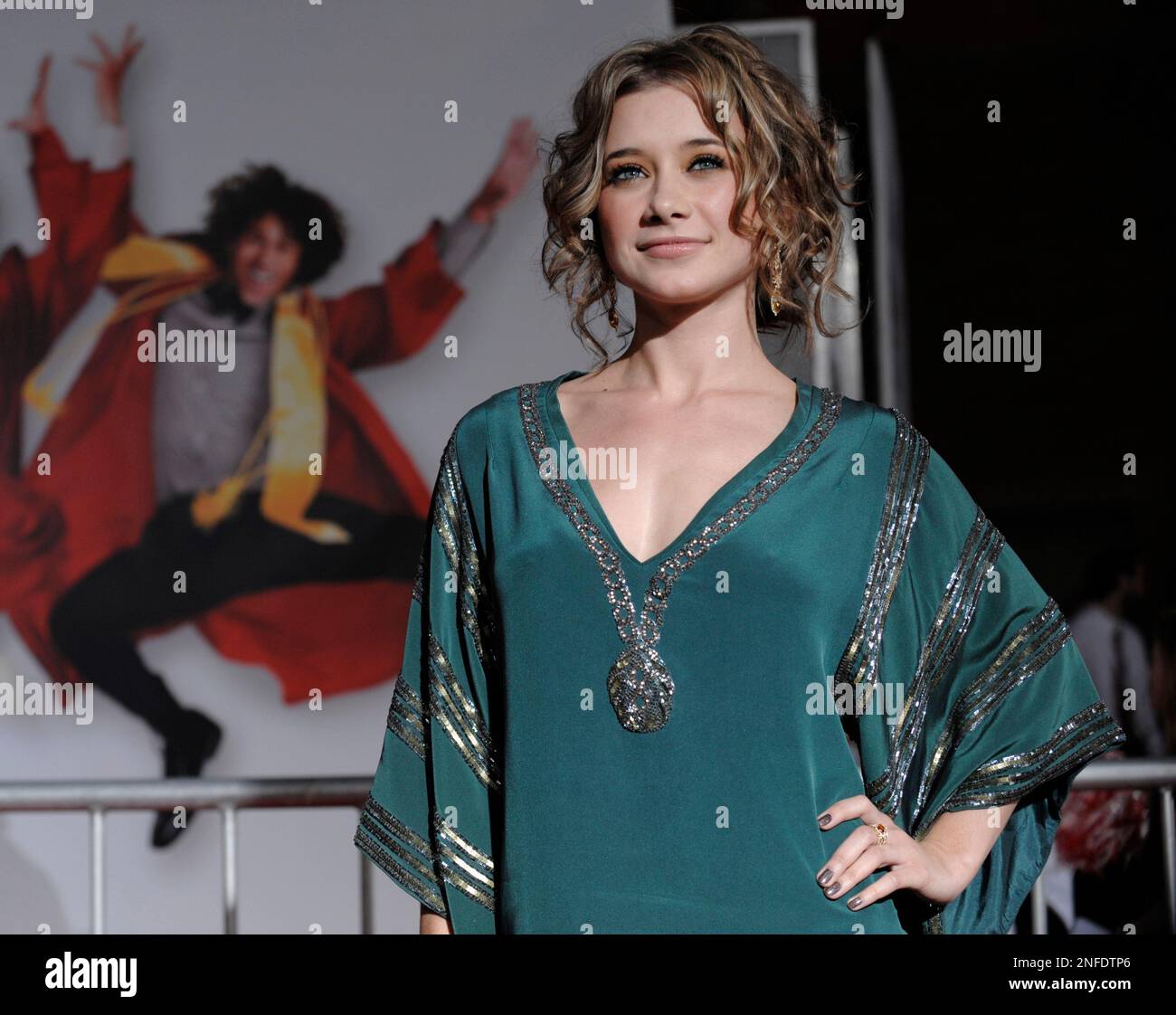 Olesya Rulin arrives at the premiere of the film "High School Musical 3 ...