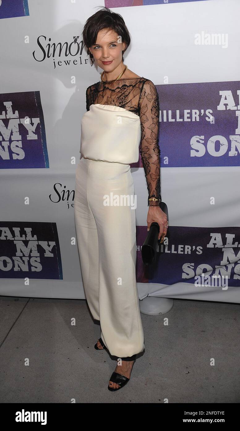 Actress Katie Holmes attends the opening night after party for Arthur ...