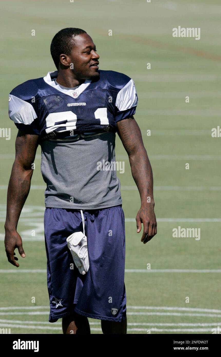 Dallas Cowboys' Adam "Pacman" Jones at the Cowboys NFL training ...