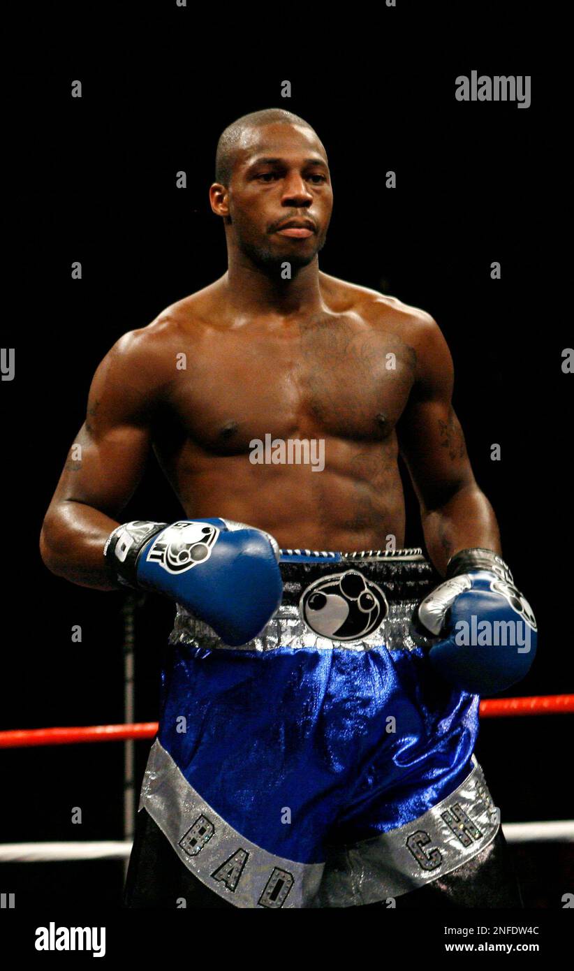 Chad Dawson is seen during his match with Antonio Tarver for the IBF ...