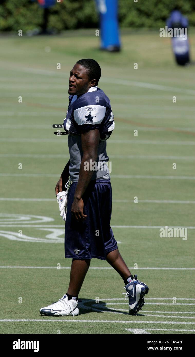 Dallas Cowboys' Adam "Pacman" Jones at the Cowboys NFL training ...