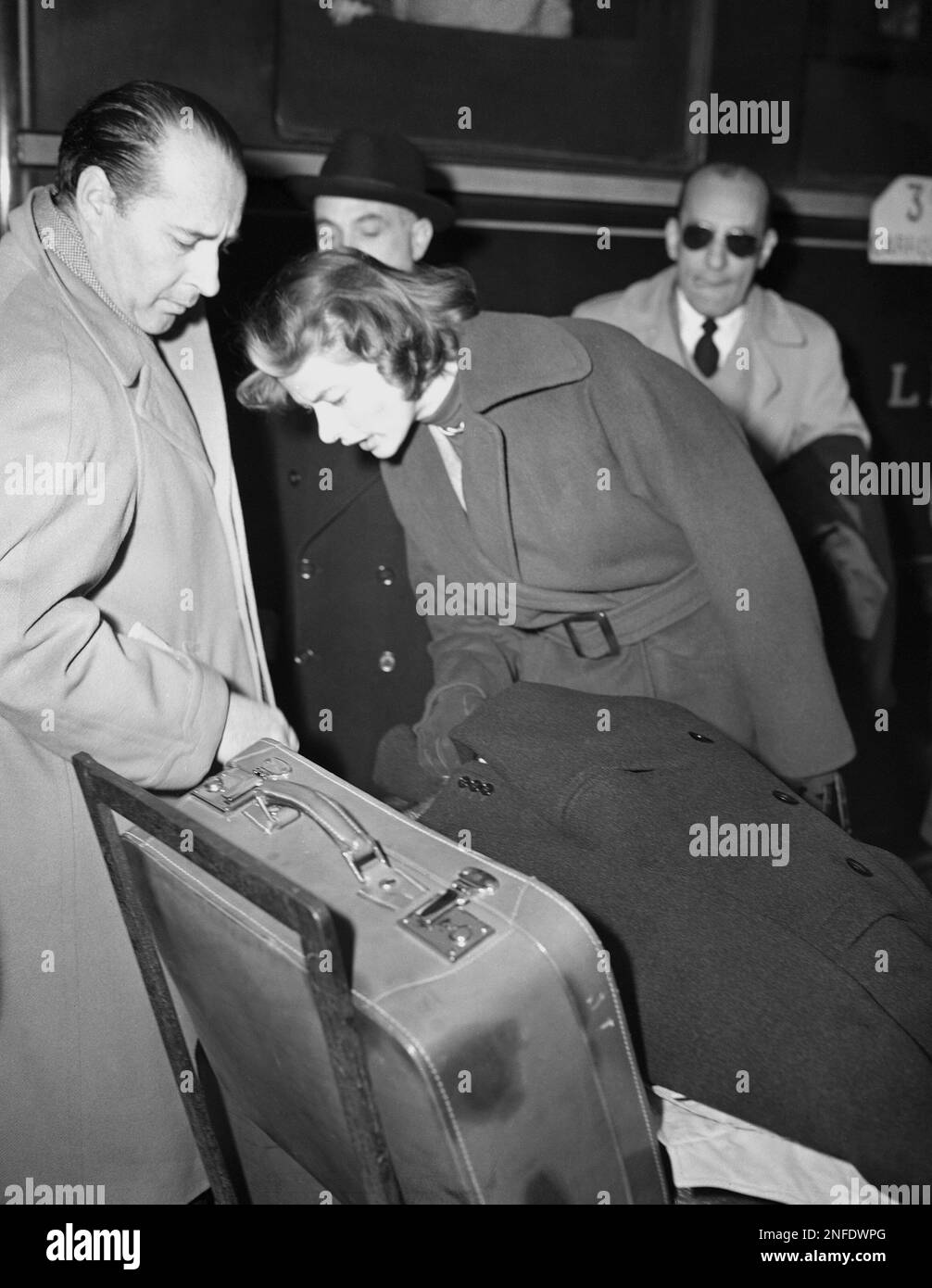 Italian film director Roberto Rossellini and his wife, actress Ingrid ...