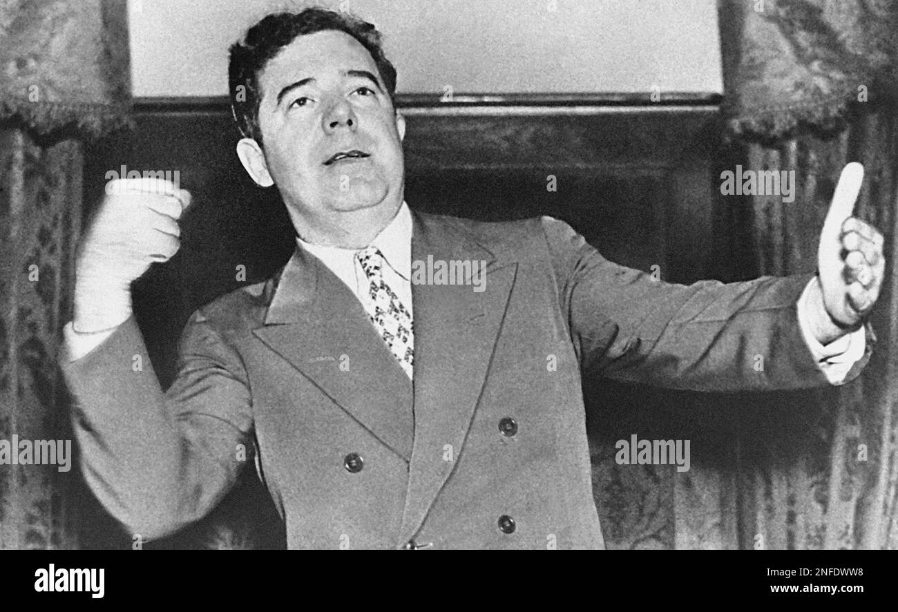 Huey P. Long, politician from Louisiana, is shown in an undated photo ...