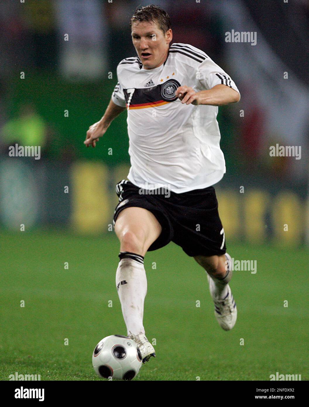 Germany's Bastian Schweinsteiger during the World Cup group 4 ...