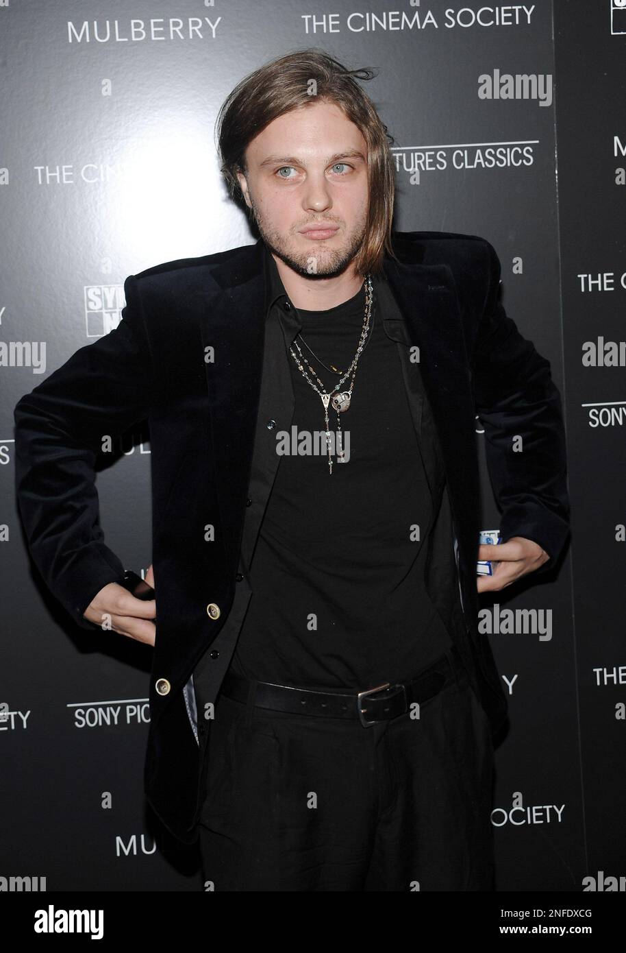 Actor Michael Pitt attends a Cinema Society hosted screening of ...