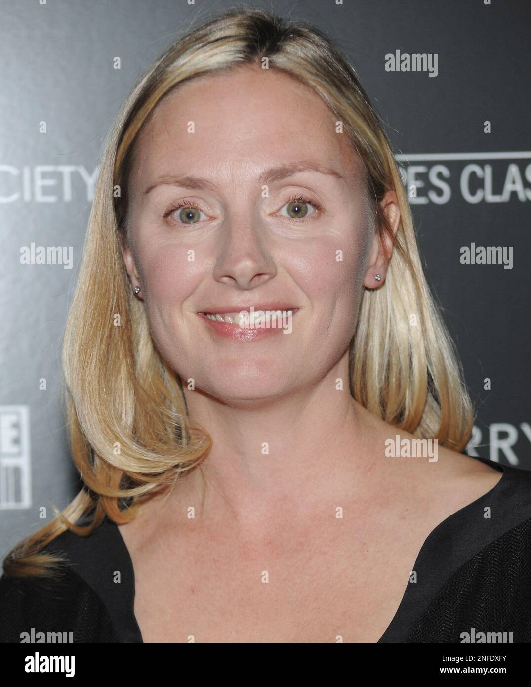 Actress Hope Davis attends a Cinema Society hosted screening of ...