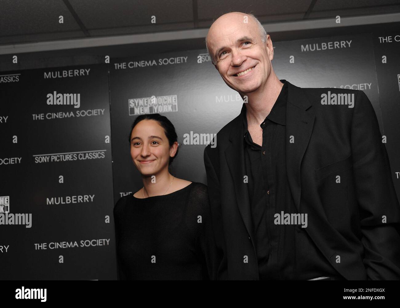 Actor Tom Noonan and guest attend a Cinema Society hosted screening of ...