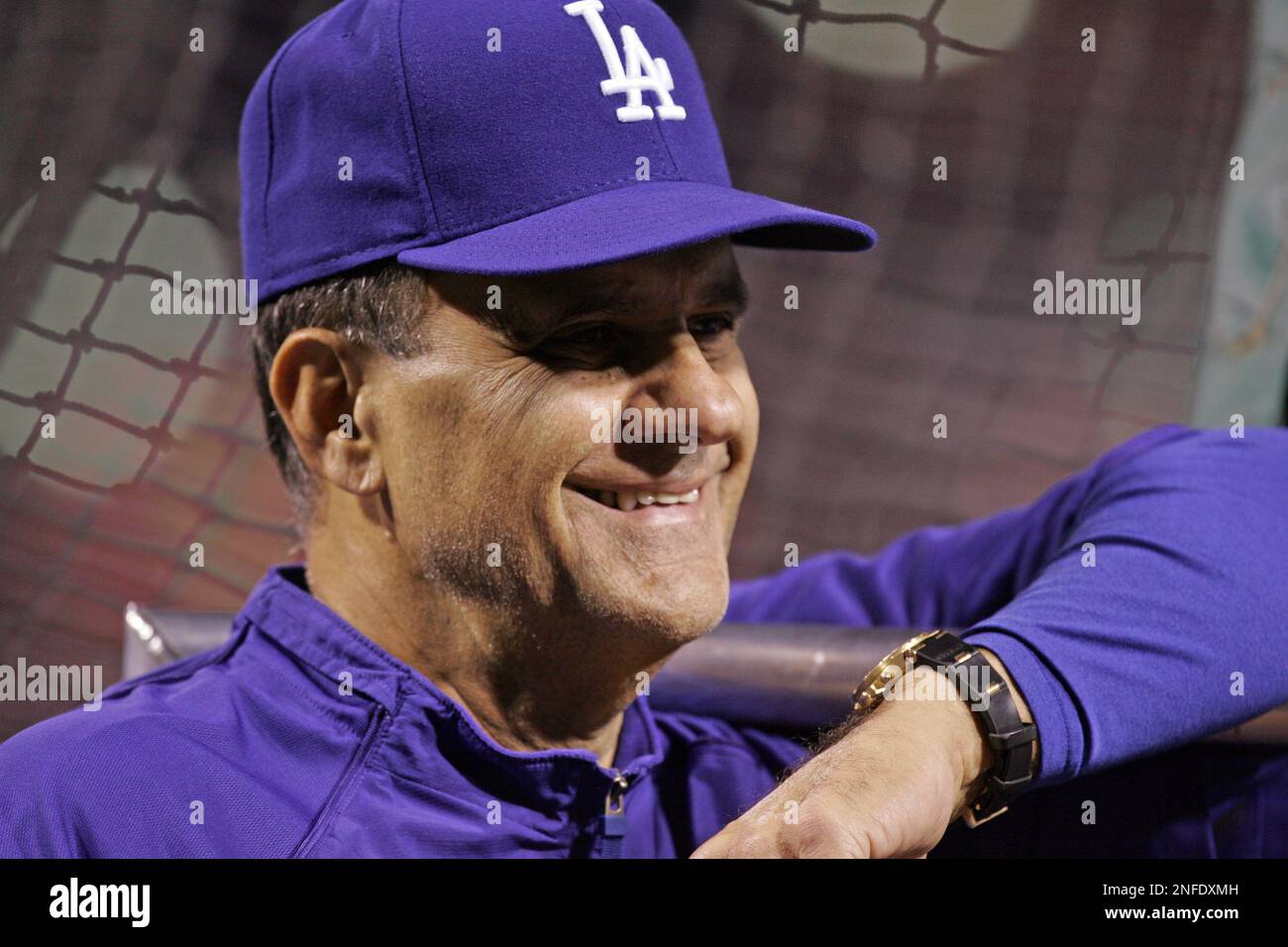 Los Angeles Dodgers manager Joe Torre before a game against the ...